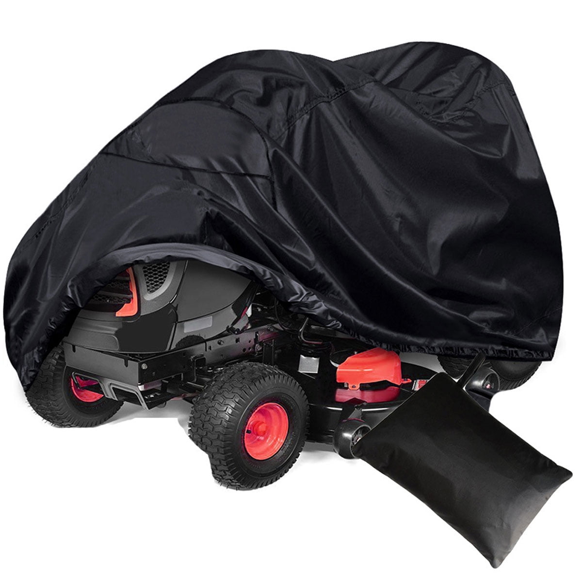 Pomoko 56 x 26.5x 36 in Black Universal Fit Lawn Mower Covers ...