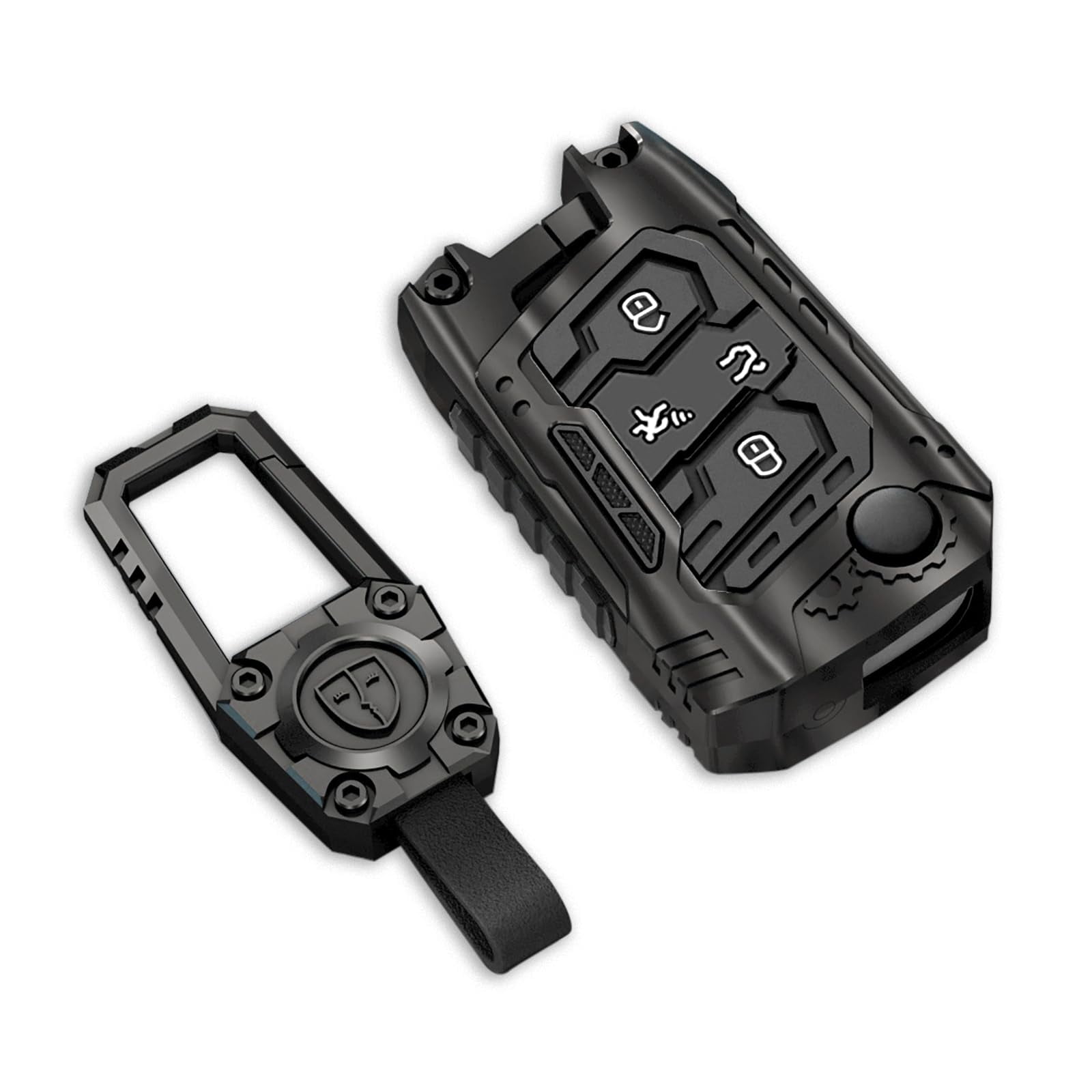 Premium Zinc Alloy Full-Body Protective Key Fob Shell for Volkswagen ...