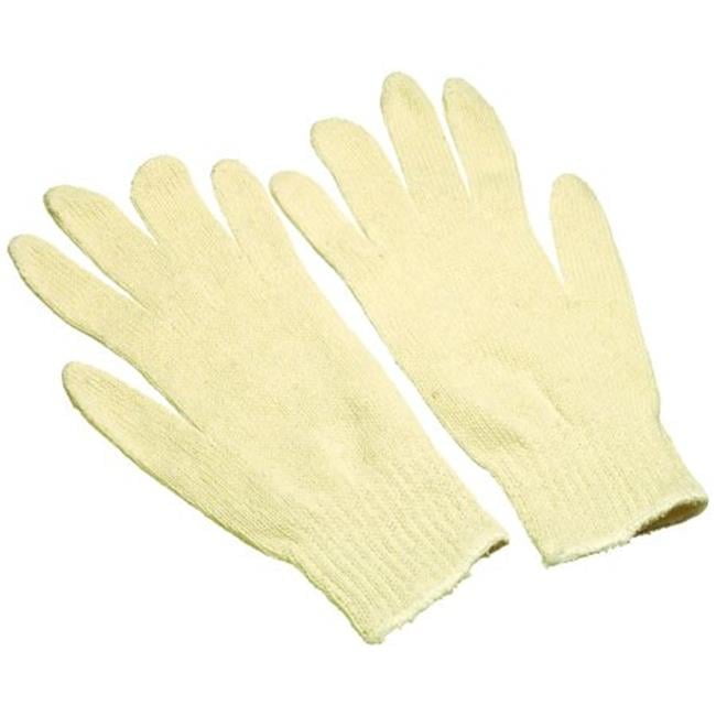 Premium and Medium Weight Cotton & Polyester String Knit Glove, Large ...