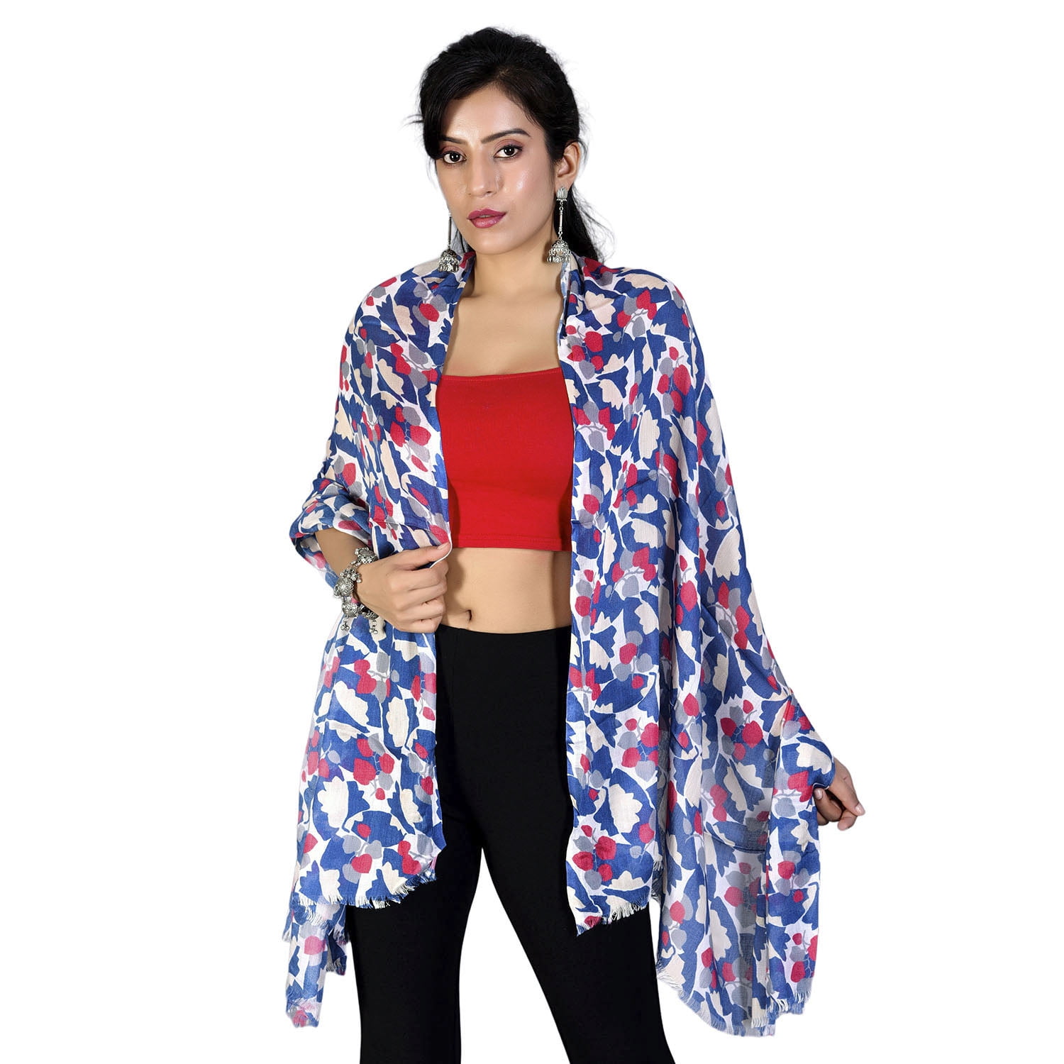 Premium and Soft Quality Printed Scarf Modal Lightweight MMD412 ...