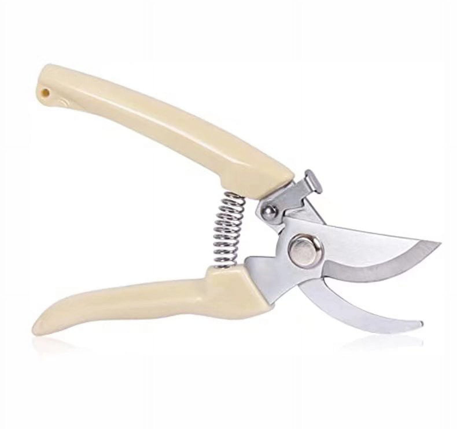 Premium garden shear plant scissors for cutting floral, rose, hedge and ...