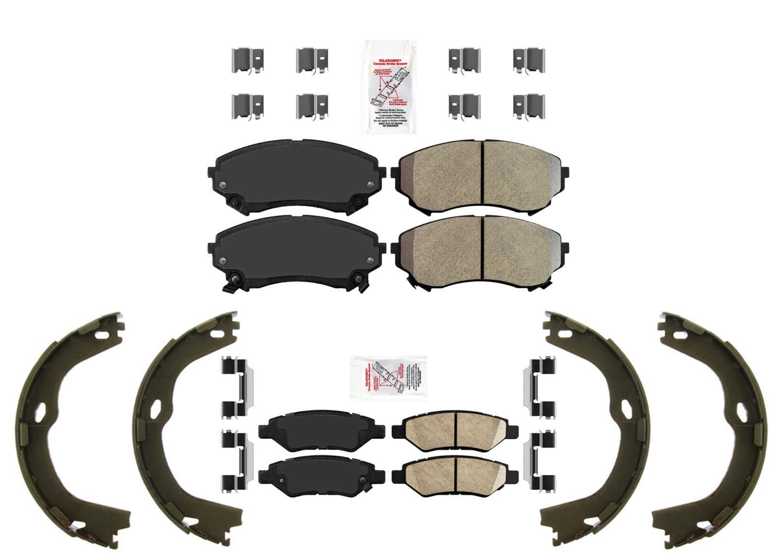 Premium i Pro Stopper Brake Pads Parking Shoes for Cadillac for CTS 08 ...