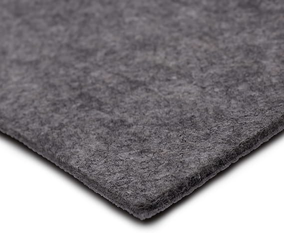 Premium luxury non-slip carpet mat 1/4 thick double surface felt ...