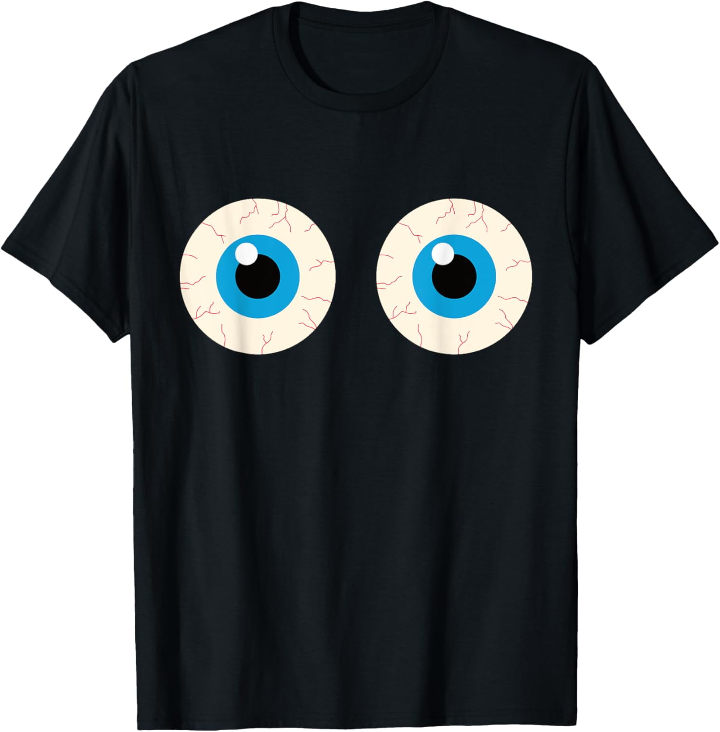 Premium model-Unisex-100% cotton-Boob Eyes Funny Halloween Boobie Adult ...