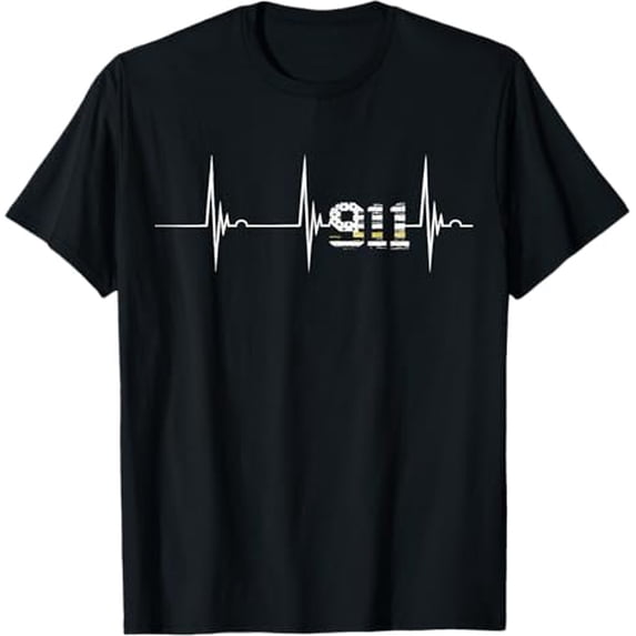 Premium model-Unisex-100% cotton-Dispatcher 911 Vintage USA Flag ...