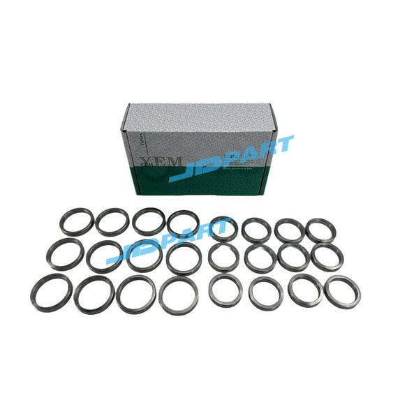 24 PCS QSB6.7 Intake and Exhaust Valve Seat For Cummins Diesel Engine ...