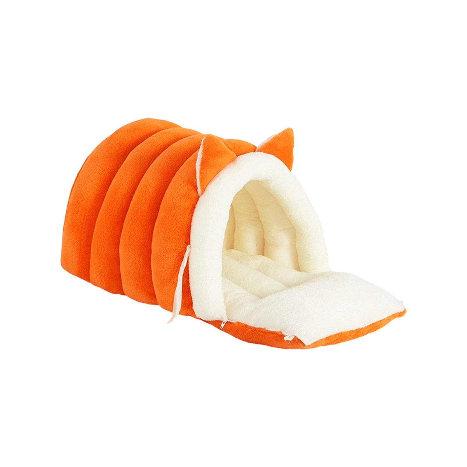 Premiums Quality Enclosed Cats Bed Thick Rabbits Furs Plush High ...