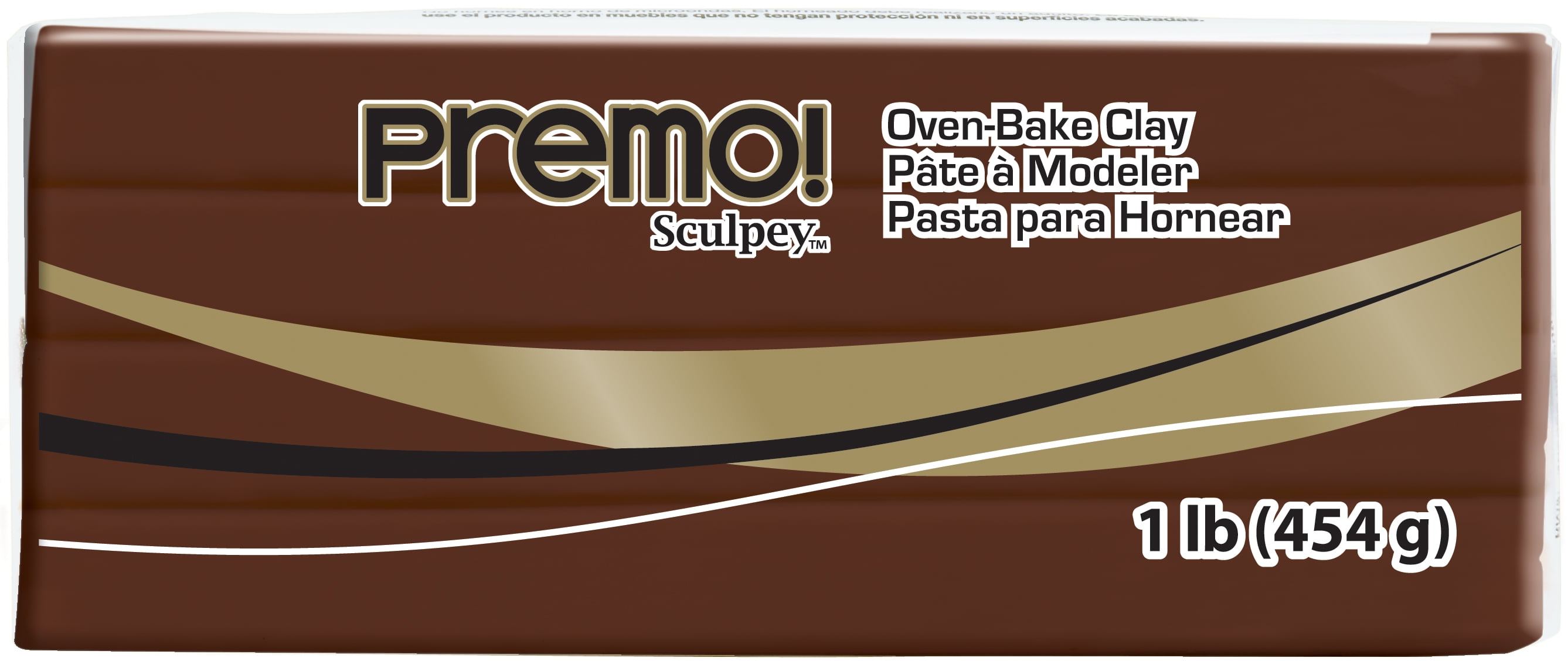 Premo Clay 1lb-Burnt Umber - Walmart.com