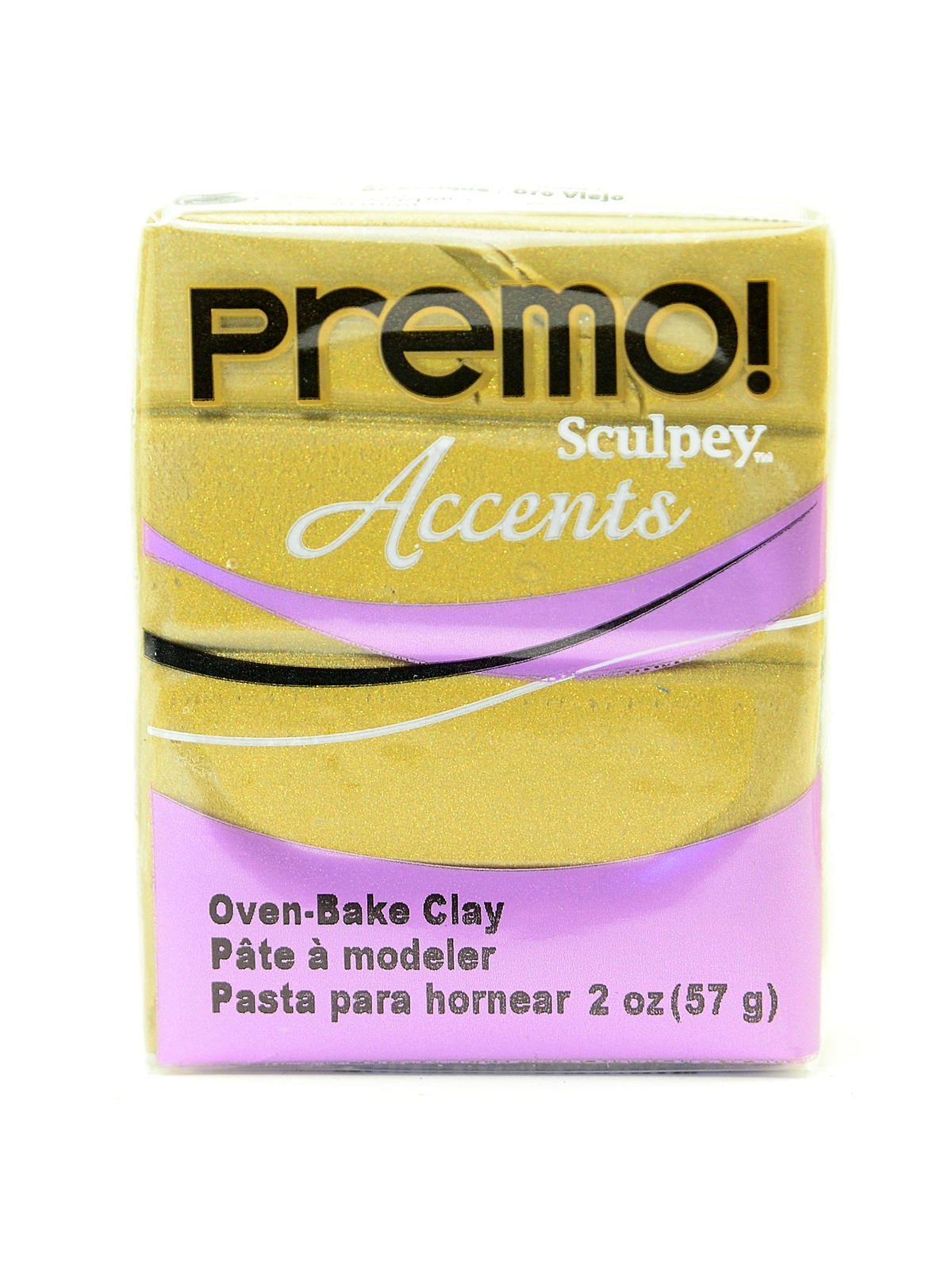 Premo Premium Polymer Clay antique gold, 2 oz. (pack of 5) - Walmart.com