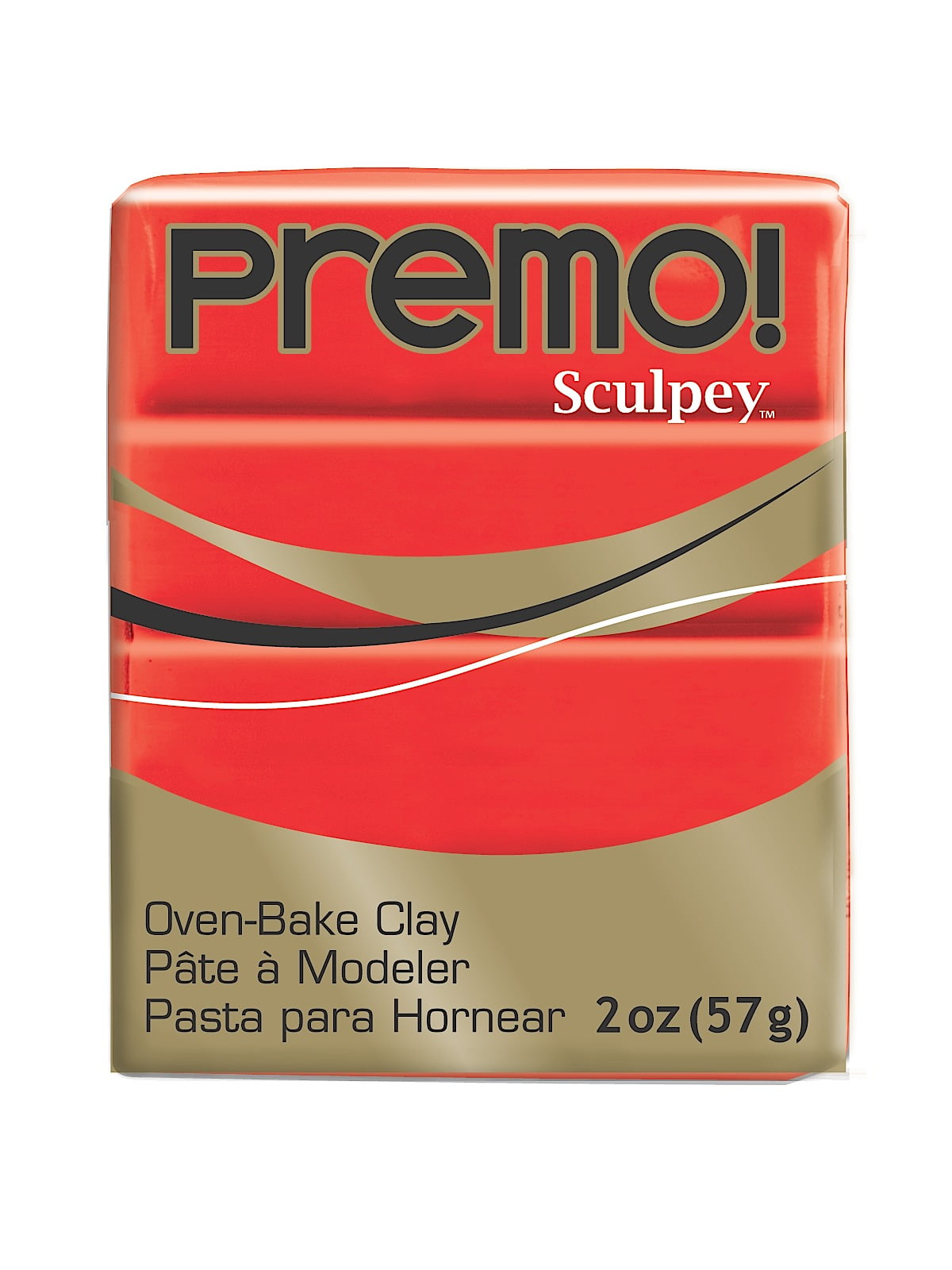 Premo Premium Polymer Clay cadmium red hue, 2 oz. (pack of 5) - Walmart.com