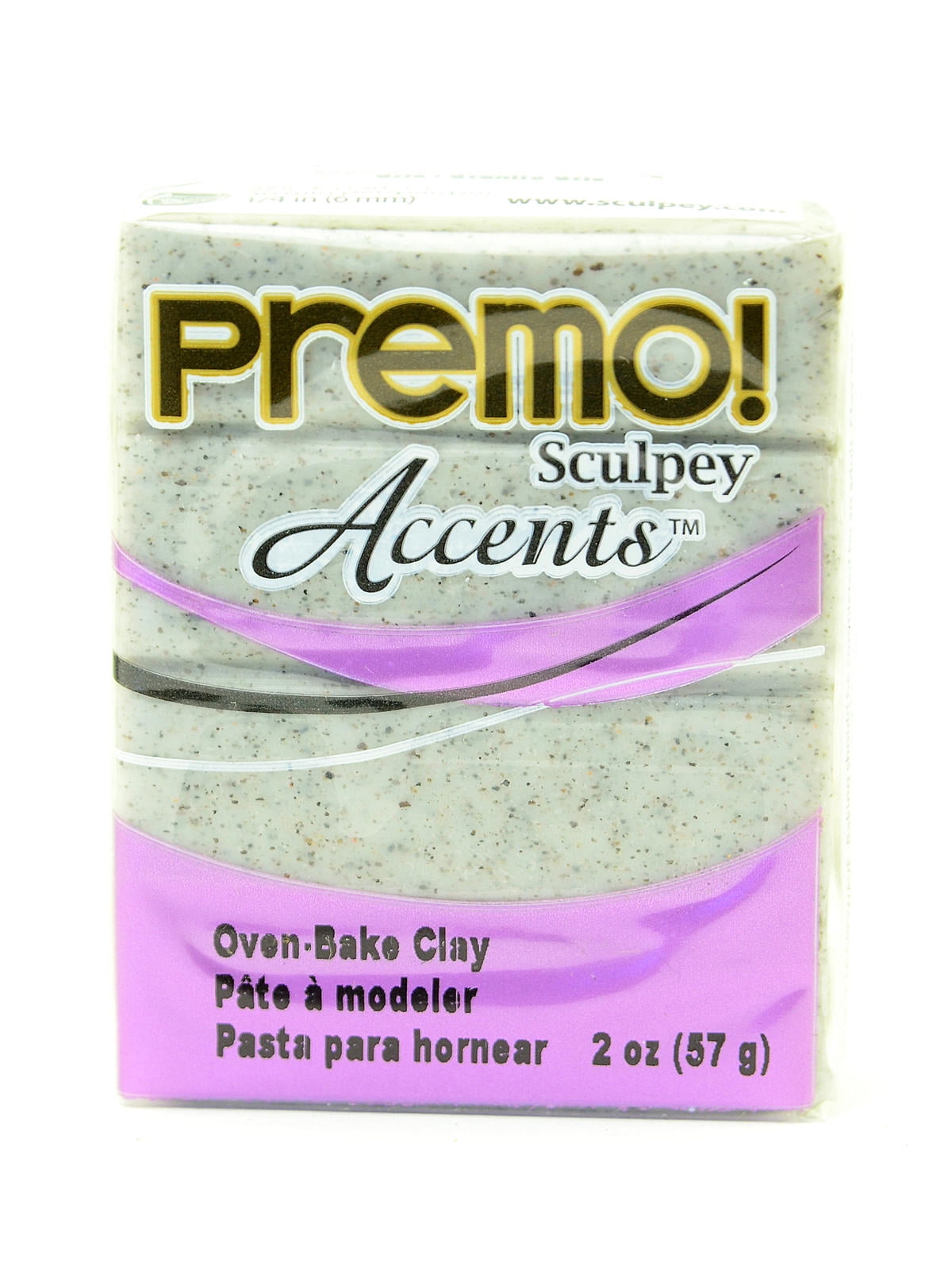 Premo Premium Polymer Clay gray granite, 2 oz. (pack of 5) - Walmart.com