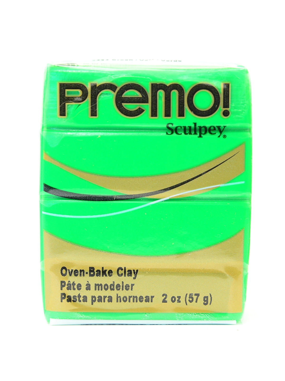Premo Premium Polymer Clay green, 2 oz. (pack of 5) - Walmart.com