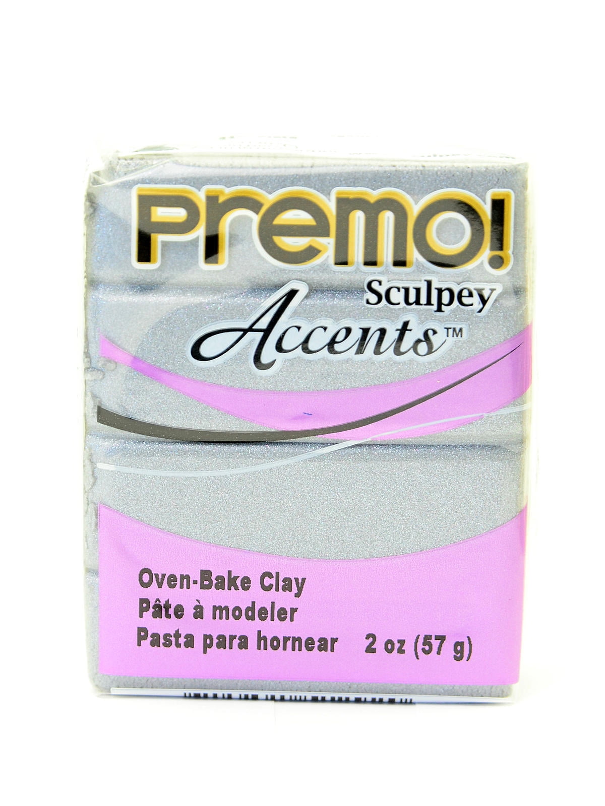 Premo Premium Polymer Clay silver, 2 oz. (pack of 5) - Walmart.com