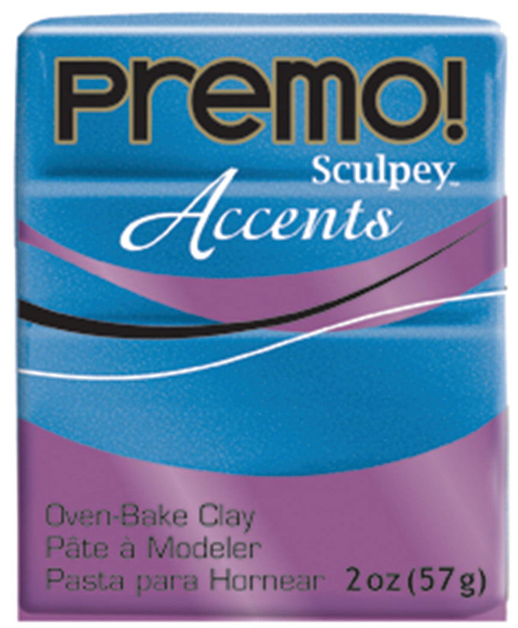 Premo! Sculpey Modeling Clay, 2 oz., Blue Glitter - Walmart.com