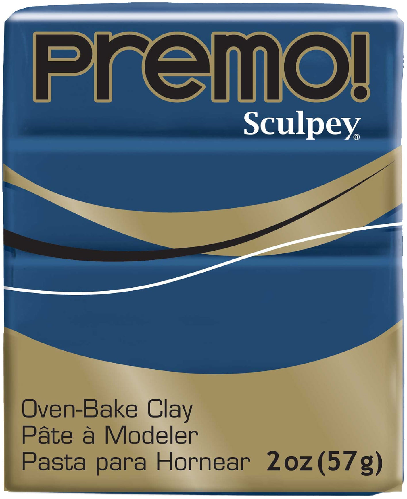 Premo Sculpey Polymer Clay 2oz-Navy - Walmart.com