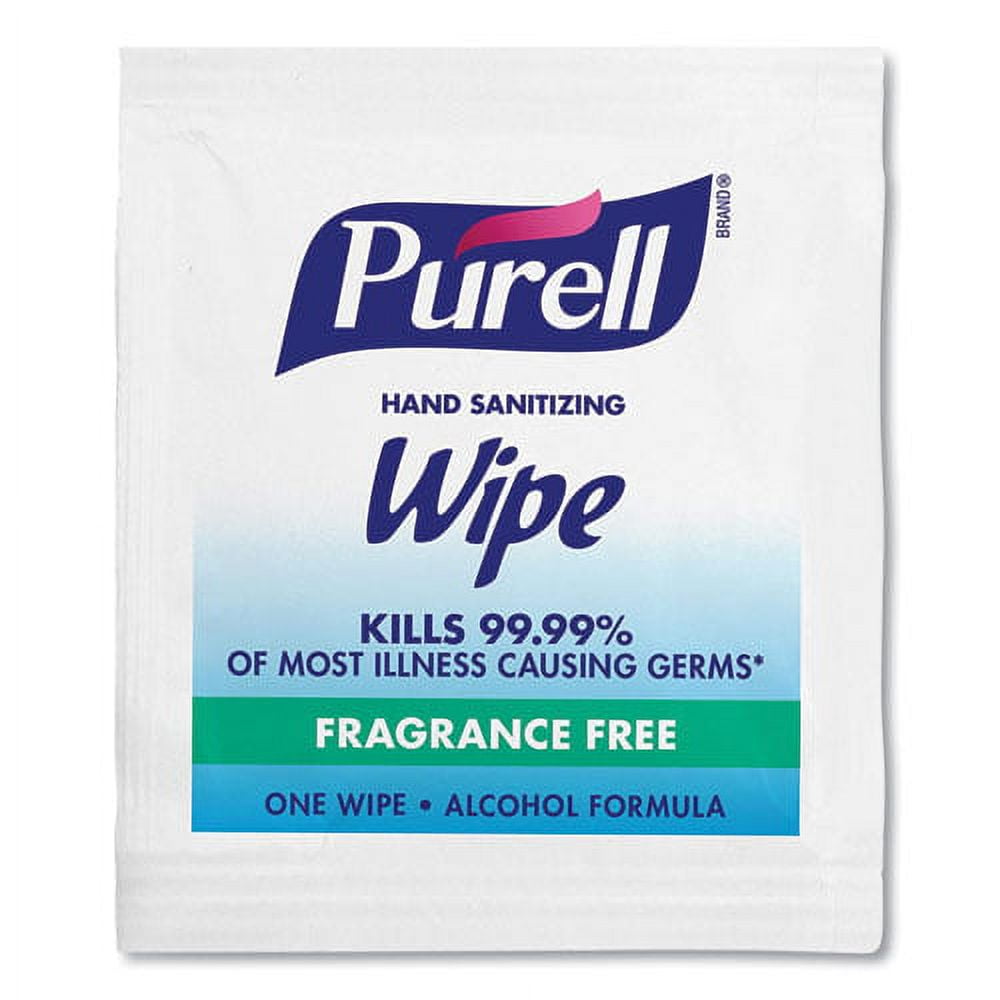 Premoistened Sanitizing Hand Wipes, Individually Wrapped, 5 X 7, 1,000 ...
