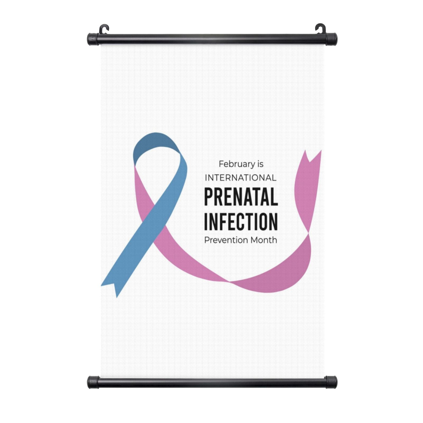 Prenatal Infection Prevention Month Poster Wall Art Banner Backdrop ...