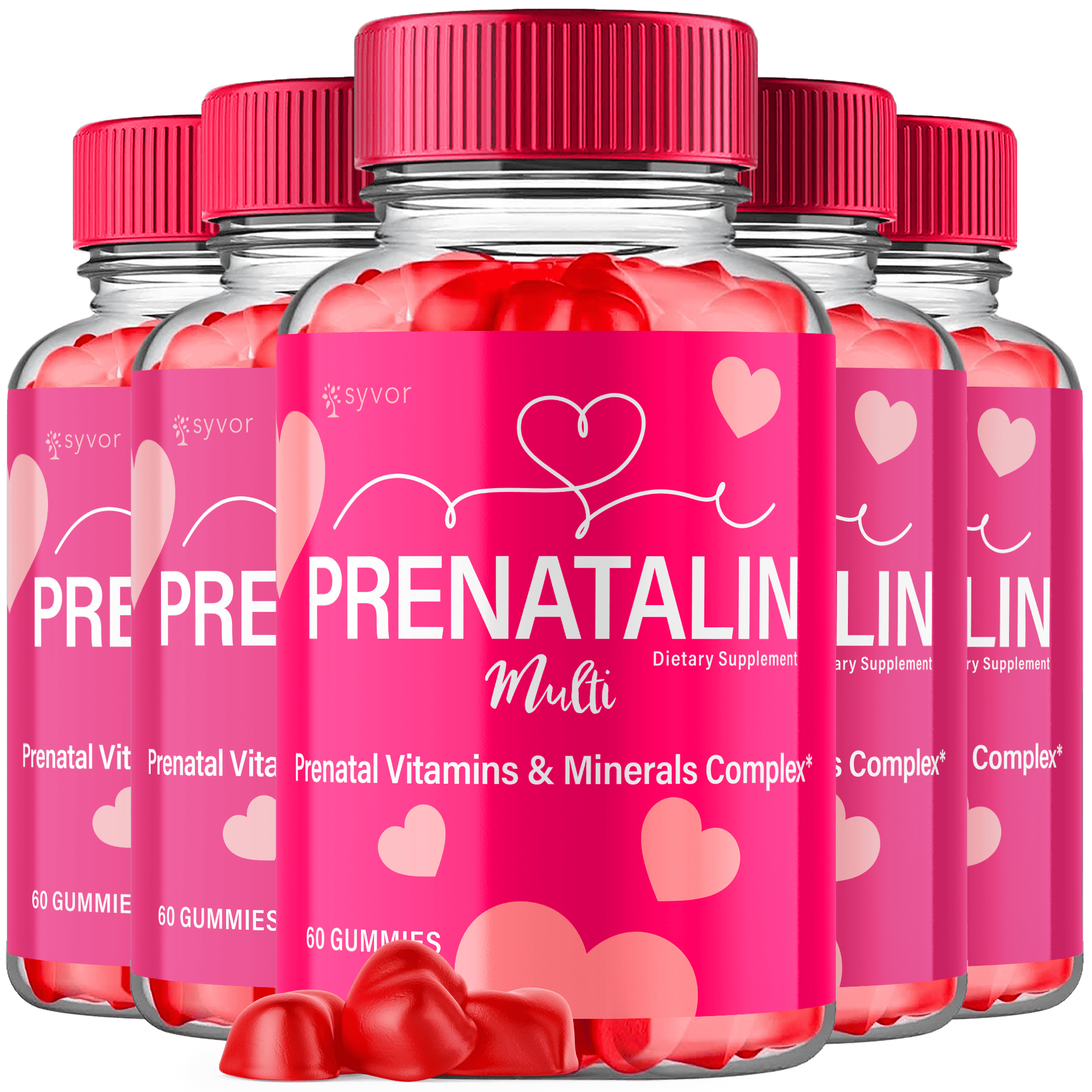 Prenatalin Natural Formula Gummies Advanced Blend of Vitamins and ...