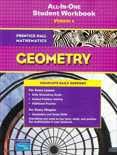Pre-Owned Prentice Hall Math 2007 Student Workbook Geometry (Paperback ...