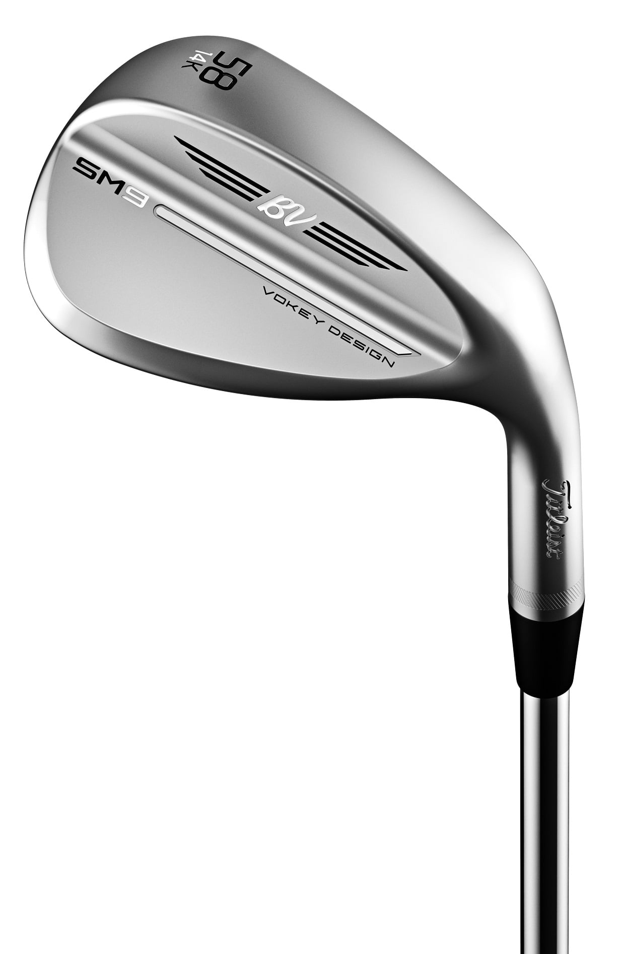 Pre-Owned Left Handed Titleist Vokey SM9 Tour Chrome K Grind 58* Lob ...