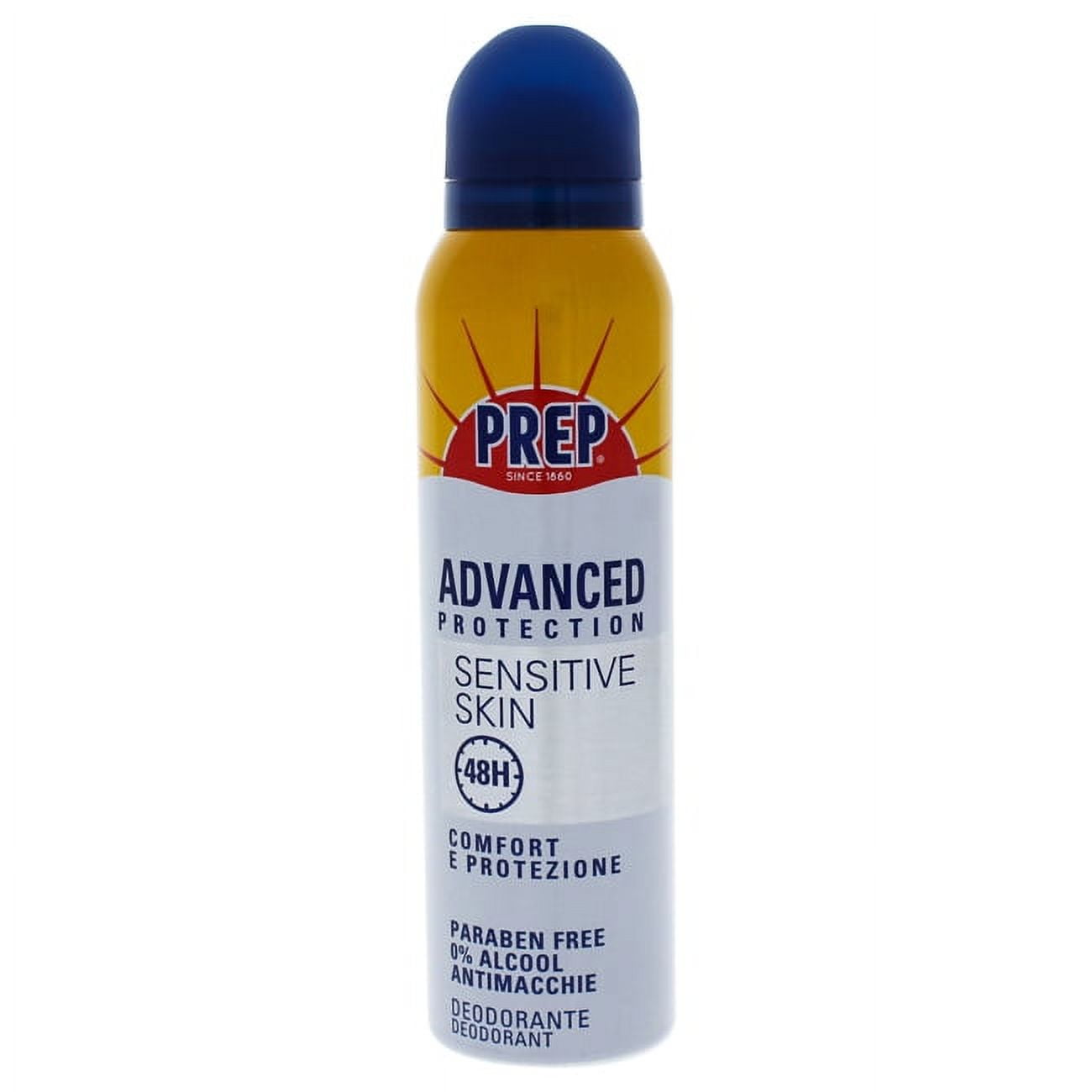 Prep Advanced Protection Sensitive Skin Deodorant Spray 5 oz - Walmart.com