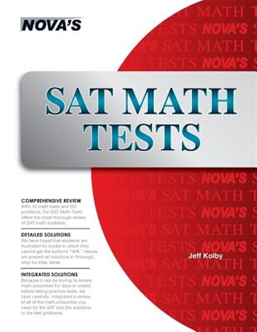 Pre-Owned Prep Course: SAT Math Tests: 10 Full-length SAT Math Tests ...