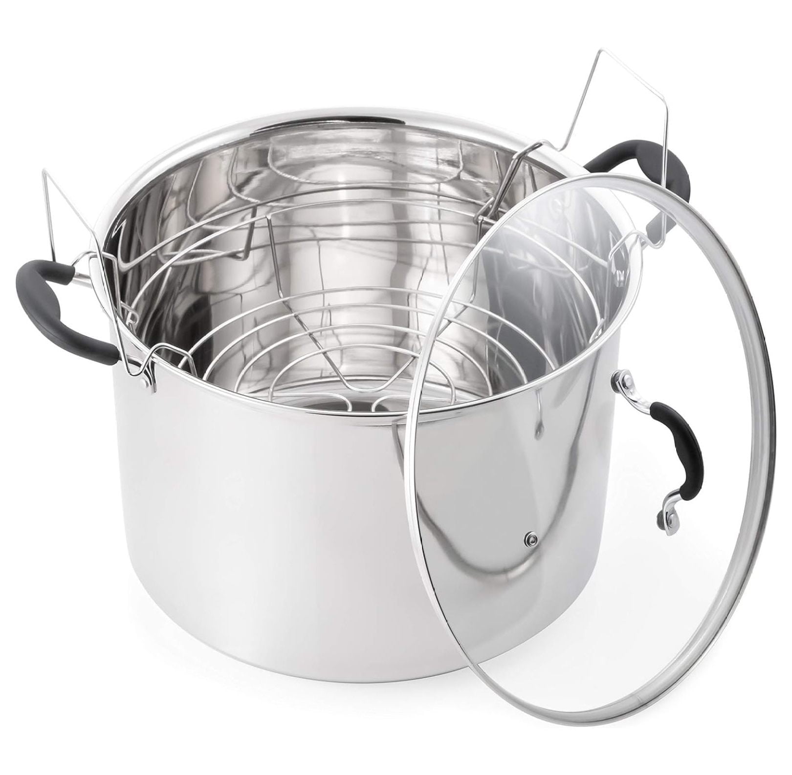 Prep•N•Cook by 21.5Qt Induction Stainless Steel Water Bath Canner ...