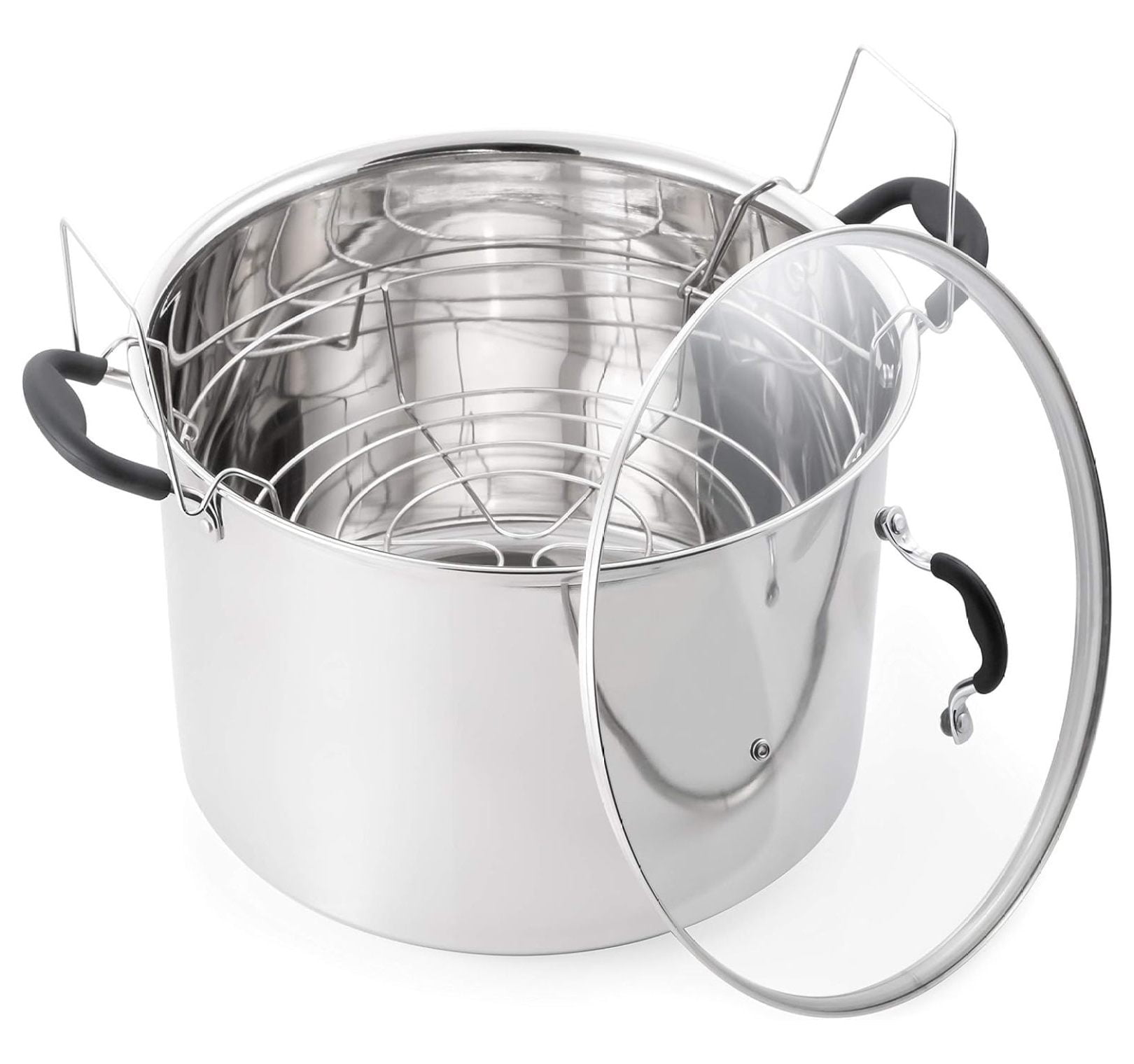 Prep•N•Cook by 21.5Qt Induction Stainless Steel Water Bath Canner ...