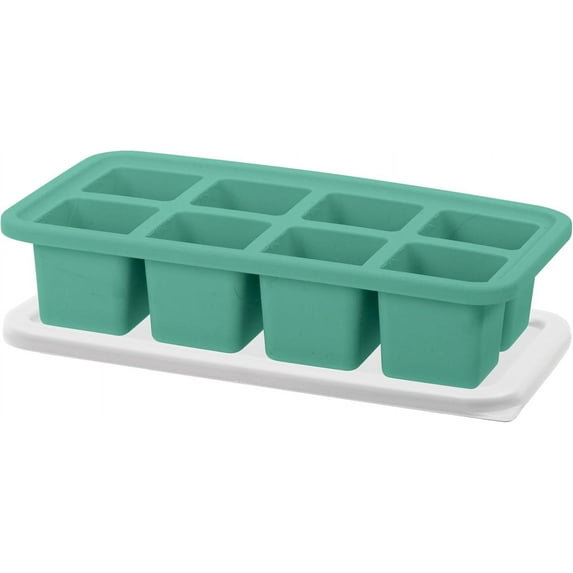 Prep & Portion Silicone Freezer Trays with Lid - Freezer Molds for Food ...