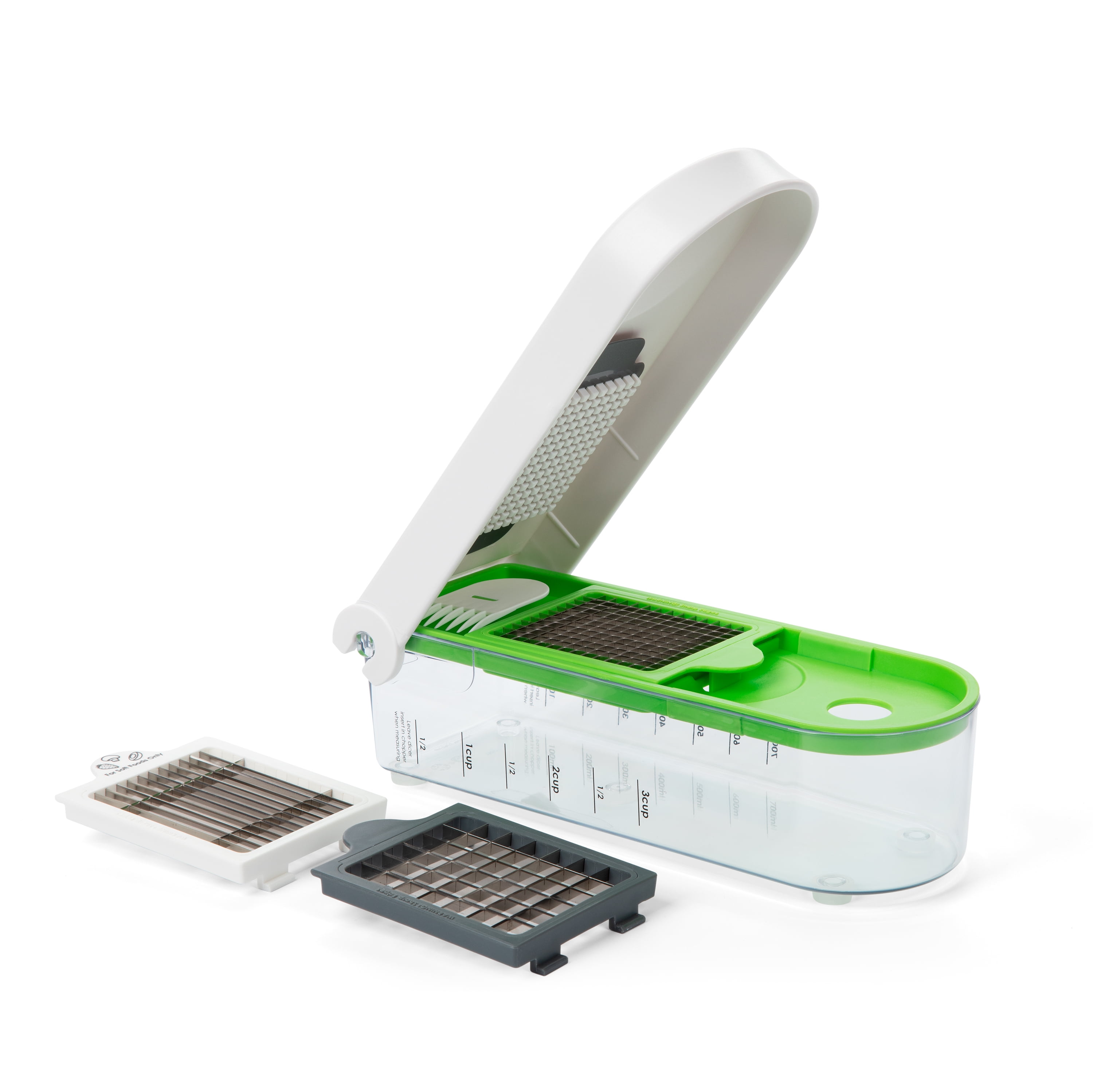 Prep Solutions Slice & Dice 3 Blade Chopper - Walmart.com