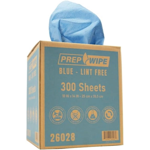 Prep Wipe Lint-Free Towels – Heavy Duty Cloths for Household ...