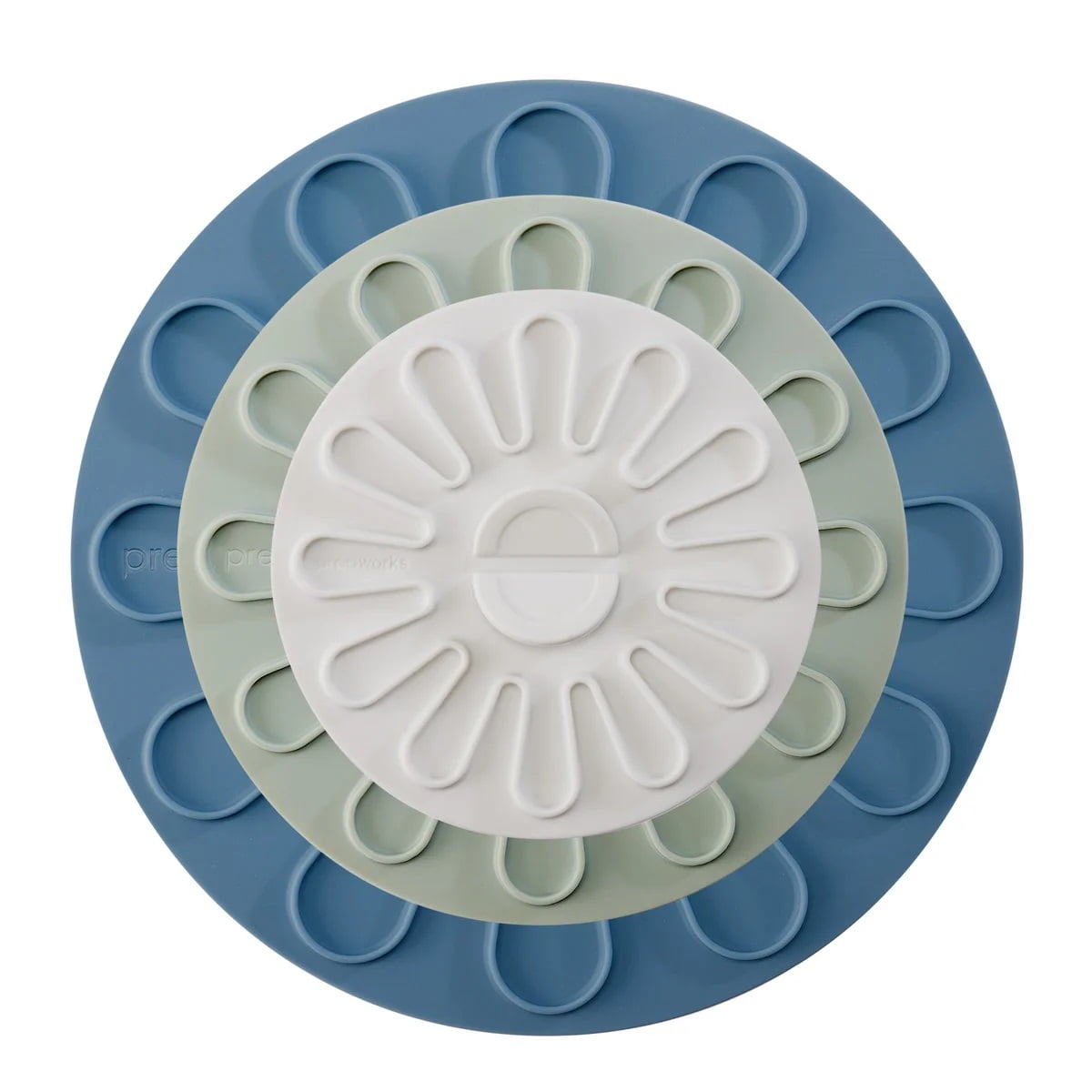PrepWorks Silicone Lids Set of 10, Multi-Function, Microwave and Oven ...