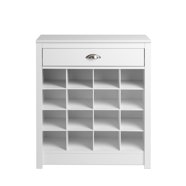Prepac Entryway Modern 60" Shoe Cubby Console, White - Walmart.com