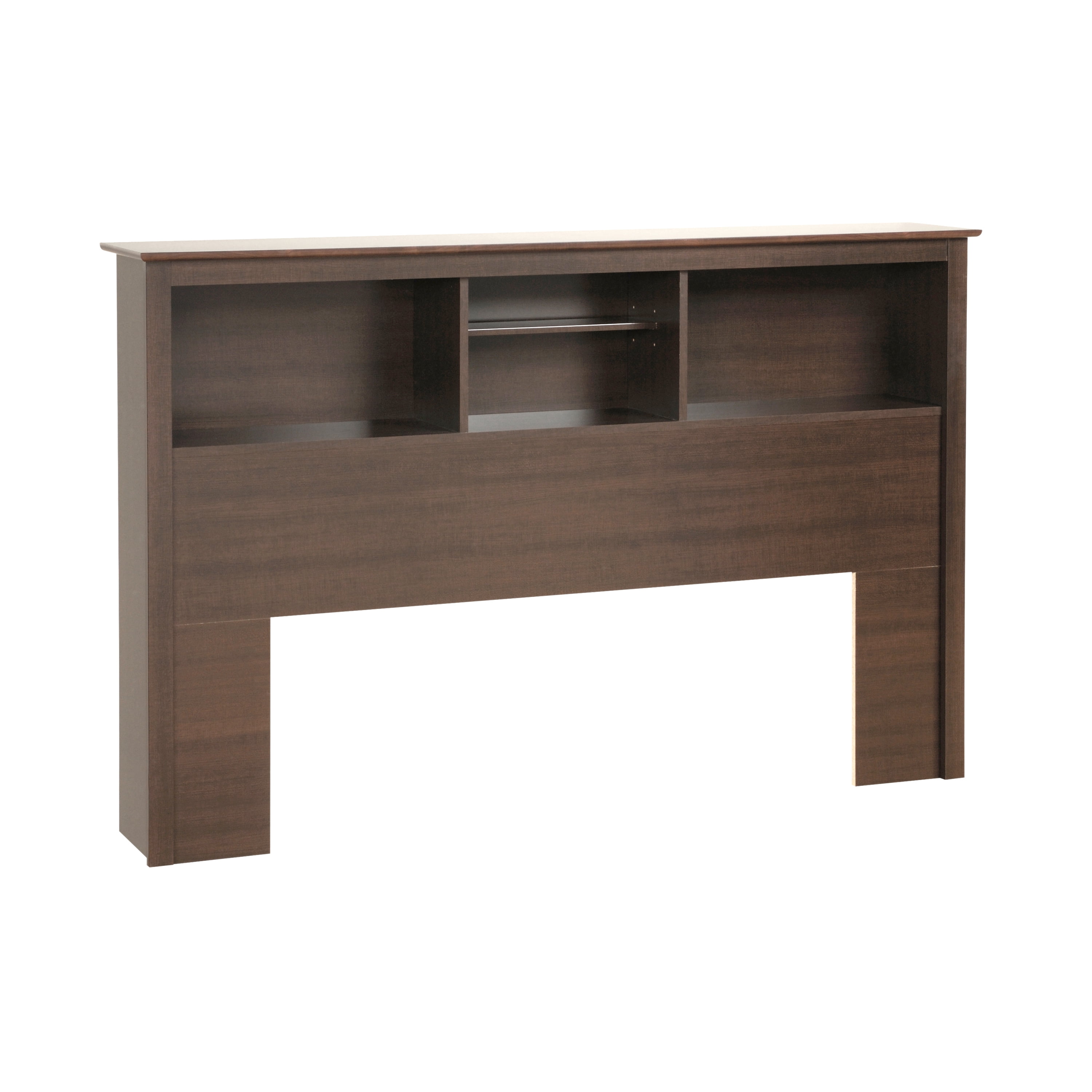 Prepac Fremont Espresso Full/Queen Bookcase Headboard - Walmart.com