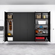 Prepac HangUps 90" Storage Set J, 3 Pieces, Black - Walmart.com