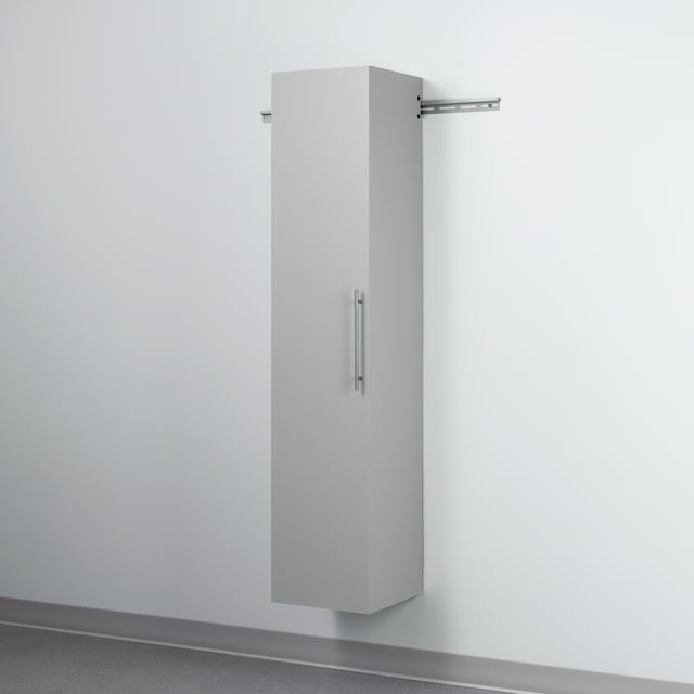 Prepac HangUps Narrow Wall Mounted Garage Storage Cabinet, 15" W x 72 ...