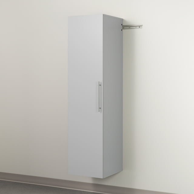 Prepac HangUps Narrow Wall Mounted Garage Storage Cabinet, 18" W x 72 ...