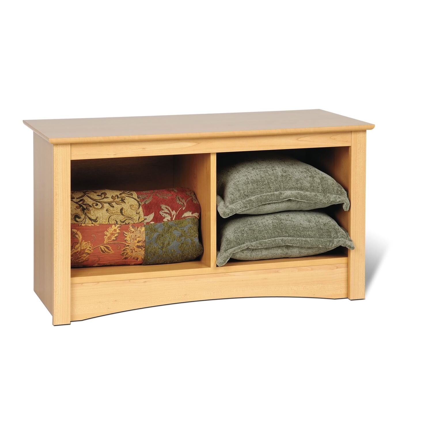 Prepac Montego Maple Twin Cubbie Bench - Walmart.com