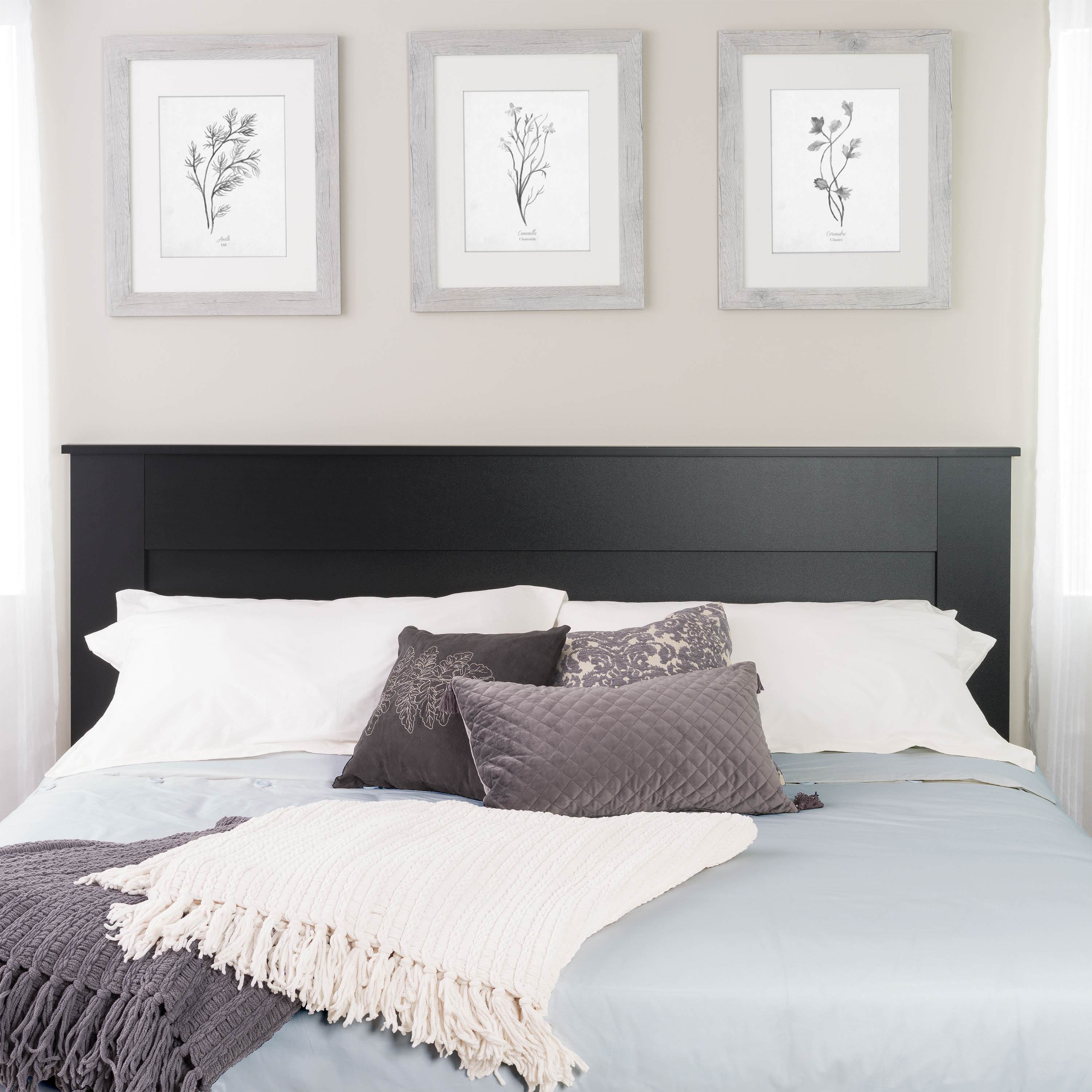 Prepac Select Flat Panel Headboard, Multiple Sizes and Finishes ...