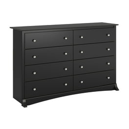 8 Drawer Lingerie Bureau in Black Walmart