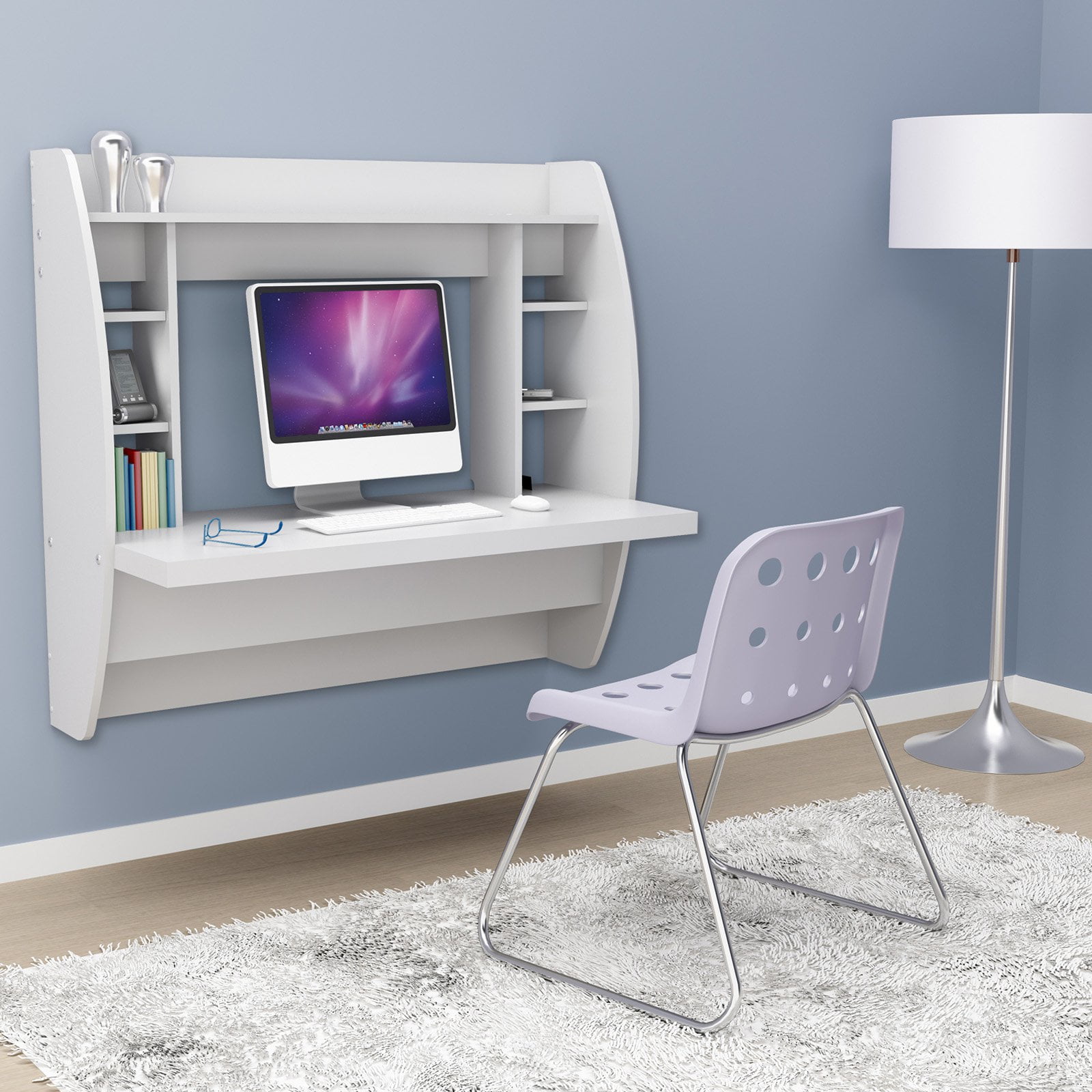 Prepac Tall Wall Hanging Desk - Walmart.com