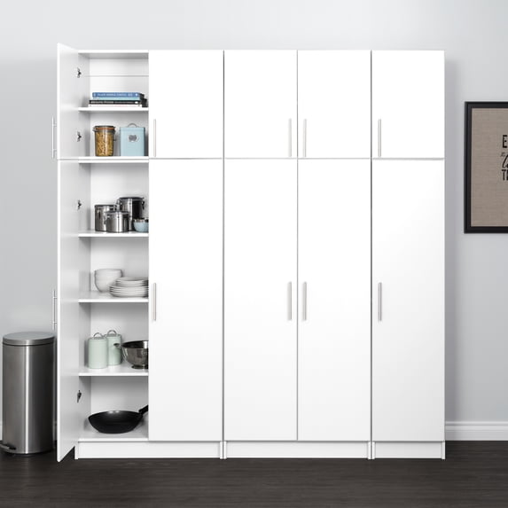Prepac White Elite Utility Storage Cabinet Set C - 6 Pieces - Walmart.com