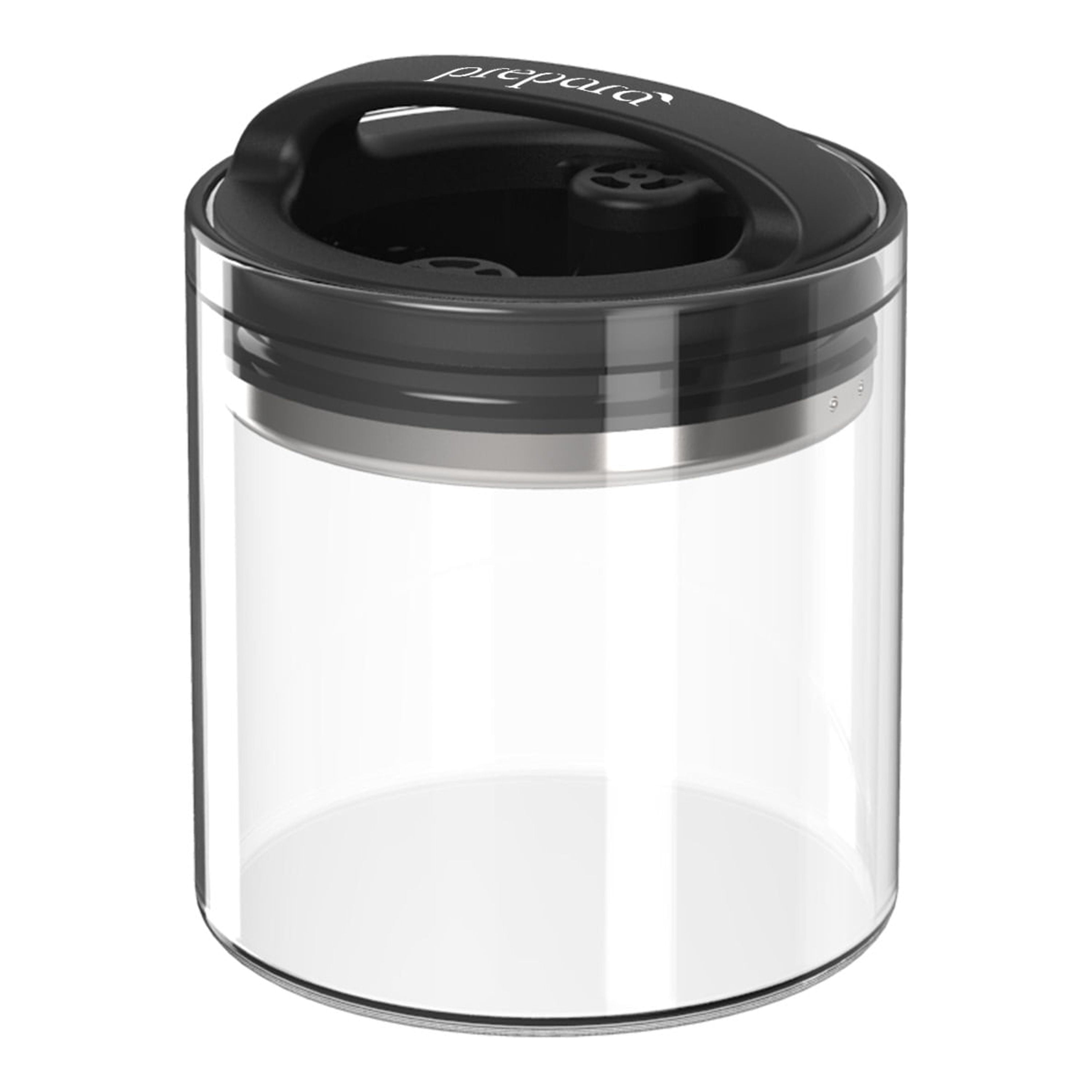 Prepara Evak Compact Small Vacuum Seal Food Storage Container, Black ...