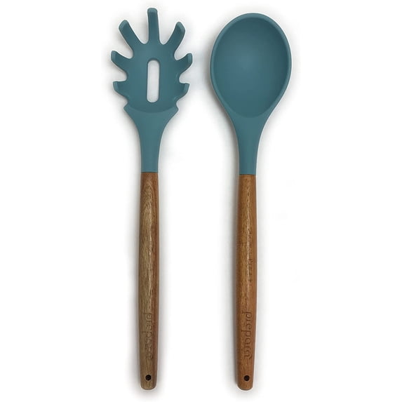 Prepara Utensil Set - Non-Stick Cooking Spaghetti and Solid Spoon ...