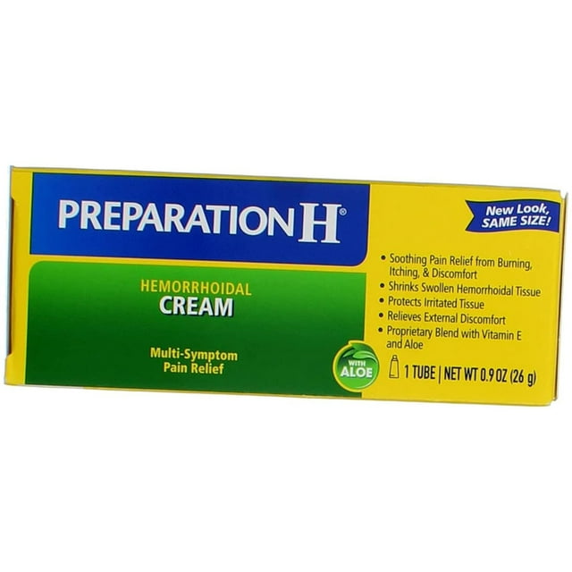 Preparation H Cream 0.90 oz (2 Pack) - Walmart.com
