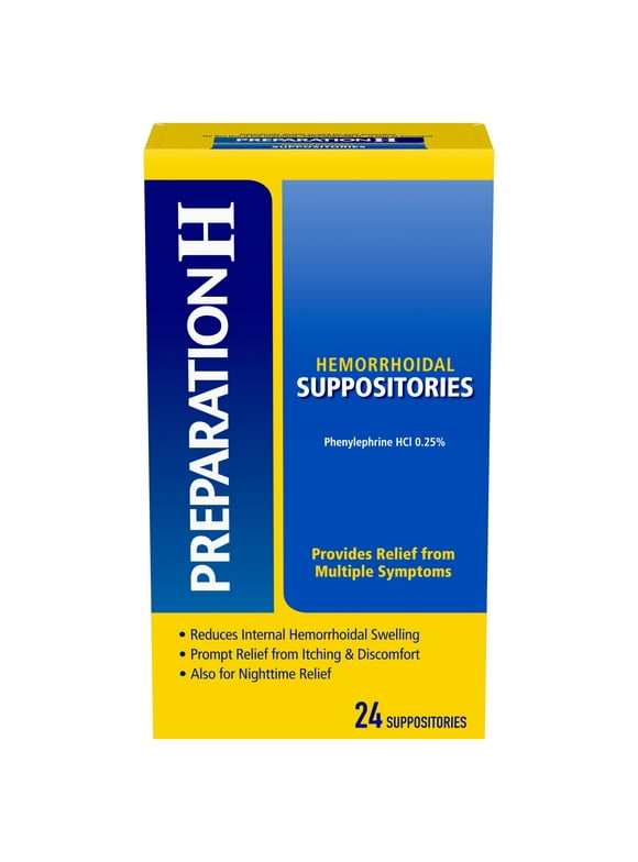 Hemorrhoid Suppositories in Pain management - Walmart.com
