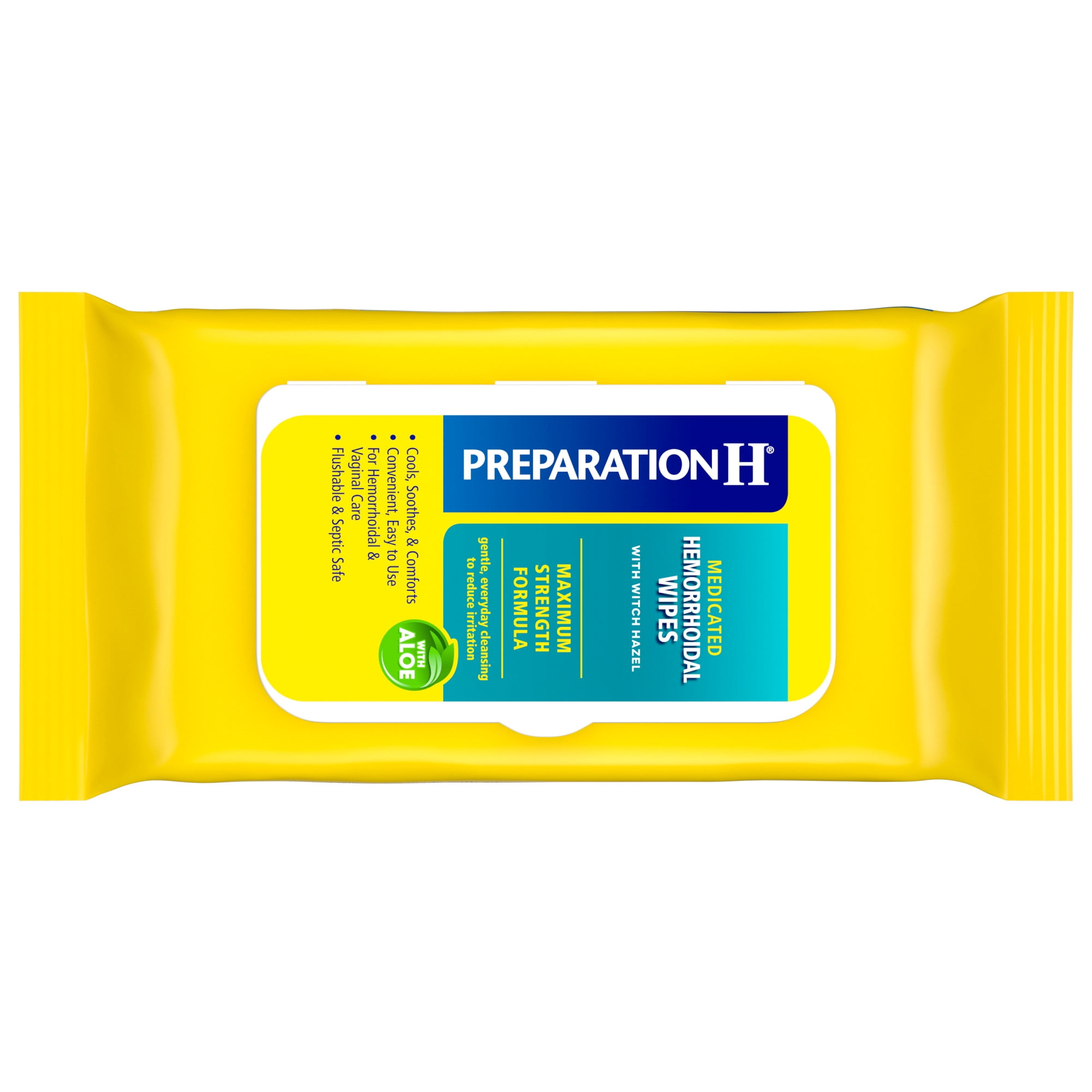Preparation H Hemorrhoid Wipes with Witch Hazel - 48 Count - Walmart.com