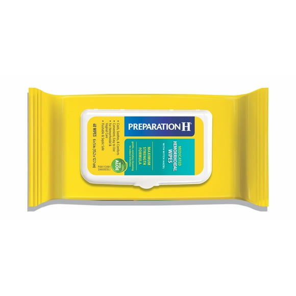 Preparation H Wipes Witch Hazel