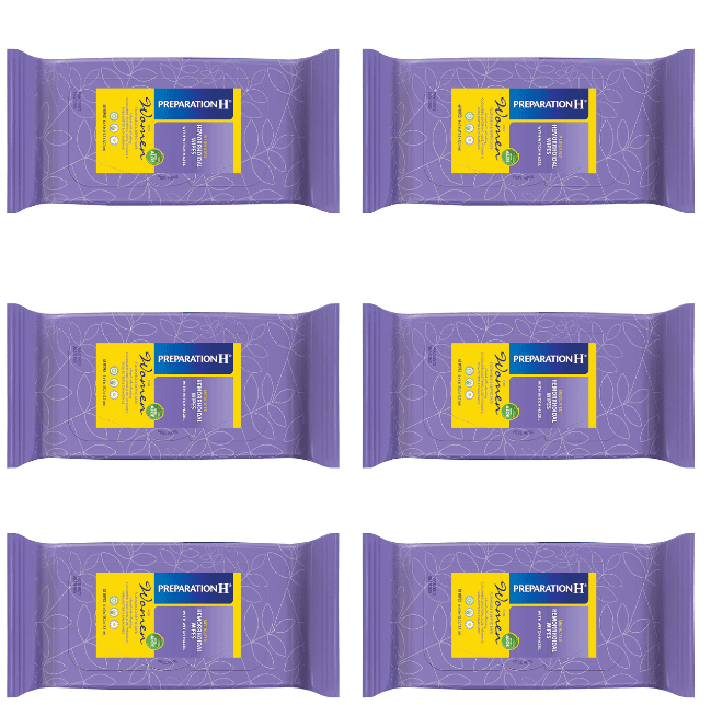 Preparation H Womens Hemorrhoid Wipes Medicated Wipes For Burning And
