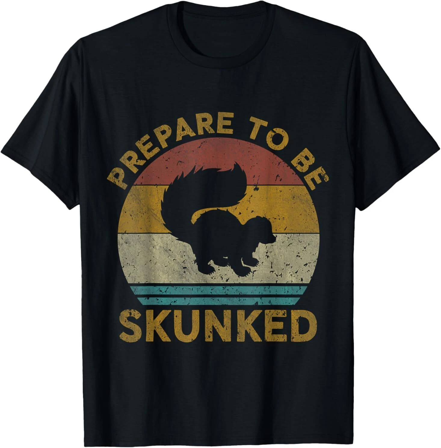 Prepare To Be Skunked Cribbage Lovers Vintage Cribbage Game T-Shirt ...